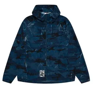 AAPE Camo Hooded Jacket /multi - Blue