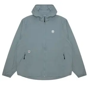 AAPE Now Moonface Logo Windbreaker Jacket /blue - Grey
