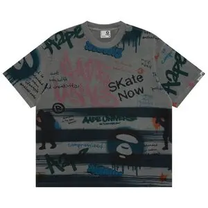 AAPE Graphic Tee 'multi