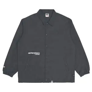 AAPE Moonface Coach Jacket - Grey