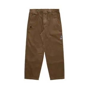 AAPE Moonface Patch Corduroy Pants 'beige - Tan