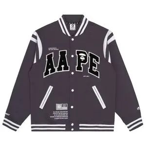 AAPE Moonface Patch Jacket /purple - Grey