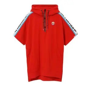AAPE Logo Long Hoodie /light - Red