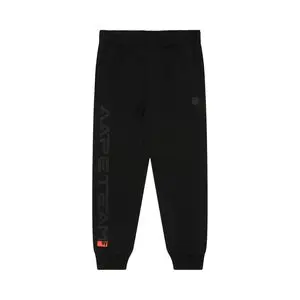 AAPE Moonface Patch Sweatpants - Black