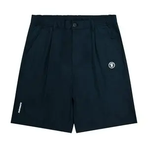 AAPE BY *A BATHING APE Now Moonface Logo Shorts 'navy/dark - Blue