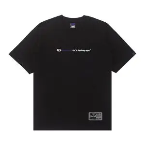 AAPE Moonface Camo Graphic Tee - Black