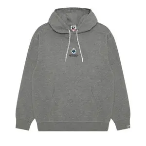 AAPE Now Clover Moonface Hoodie /heather - Grey