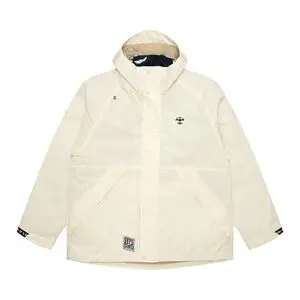 AAPE Moonface Logo Hooded Down Jacket 'ivory - Cream