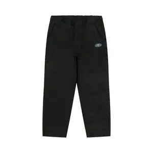 AAPE Unvs Moonface Logo Relaxed Fit Pants - Black