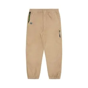 AAPE Moonface Tapered Relaxed Pants 'beige - Tan