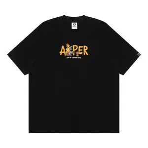 AAPE R Tee - Black