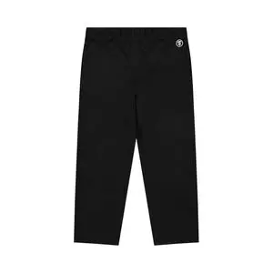 AAPE Now Moonface Logo Woven Pants - Black