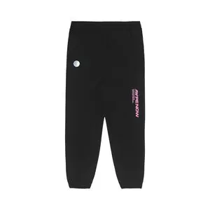 AAPE Moonface Printed Sweatpants - Black