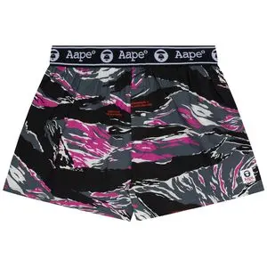 AAPE Moonface Camo Boxers /pink - Grey