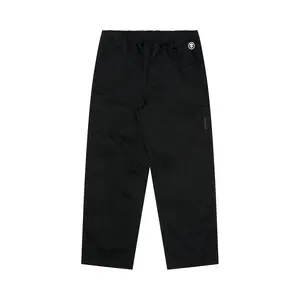 AAPE Moonface Patch Chino Pants - Black