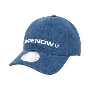 AAPE Moonface Embroidered Cap - Blue