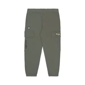 AAPE Moonface Cargo Sweatpants 'khaki/grey
