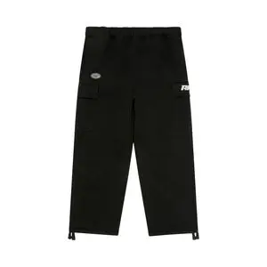 AAPE Moonface Logo Cargo Sweatpants - Black