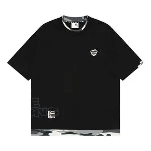 AAPE Unvs Graphic Tee - Black