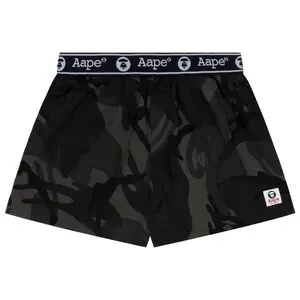 AAPE Moonface Camo Boxers /multi - Black