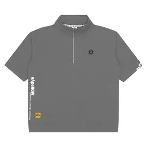 AAPE Half-zip Sweatshirt /light - Grey