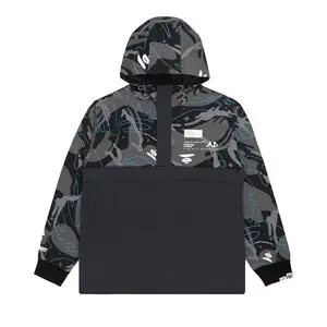 AAPE Logo Camo Hoodie /blue - Grey