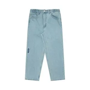 AAPE Moonface Patch Relaxed Jeans /light - Blue