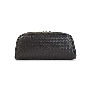 Bottega Veneta Nodo Large Pouch Beauty Case - Brown
