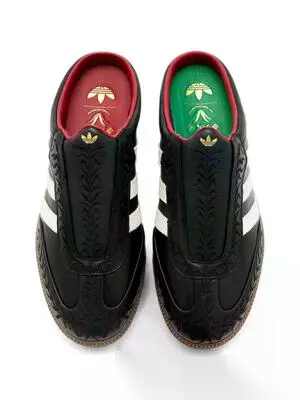 Adidas Samba Embroidered Leather Sneakers