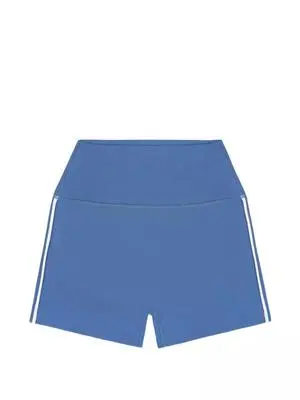 Sporty & Rich Side-stripe Shorts - Blue