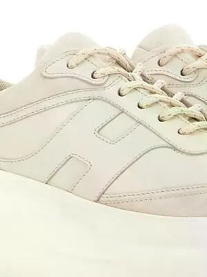 Hogan H696 Panelled Leather Sneakers