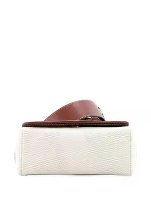 Burberry Hackberry Shoulder Bag Canvas With Leather Small Crossbody Bag