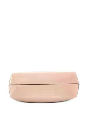 Fendi First Bag Patent Midi Shoulder Bag - Neutrals