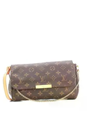 LOUIS VUITTON Favorite Handbag Monogram Canvas Mm Crossbody Bag - Brown