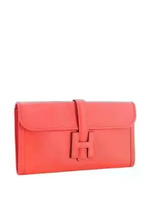 Hermès Jige Elan Swift 29 Clutch Bag - Red