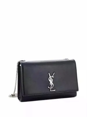 Saint Laurent Classic Monogram Grainy Leather Large Crossbody Bag