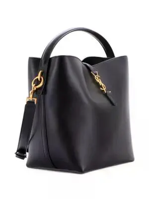Saint Laurent Le 37 Leather Bucket Bag