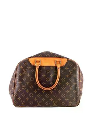 LOUIS VUITTON Deauville Monogram Canvas Handbag - Brown