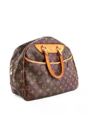 LOUIS VUITTON Deauville Monogram Canvas Handbag - Brown