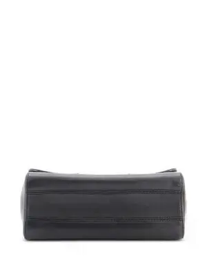 LOUIS VUITTON Twist Handbag Limited Edition Brogue Reverse Monogram Canvas And Leather Mm Shoulder Bag