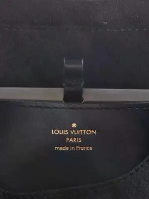 LOUIS VUITTON Twist Handbag Limited Edition Brogue Reverse Monogram Canvas And Leather Mm Shoulder Bag