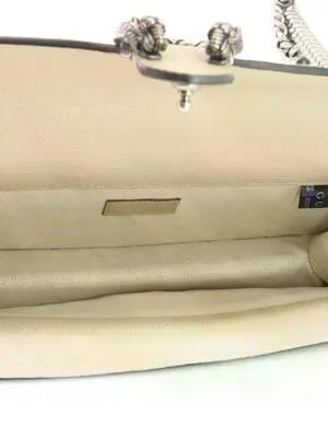 Gucci Dionysus Bag Gg Coated Canvas With Leather Small Shoulder Bag