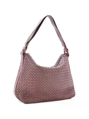 Bottega Veneta Zip Intrecciato Nappa Large Shoulder Bag