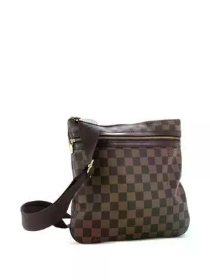 LOUIS VUITTON Bosphore Pochette Damier Crossbody Bag - Brown
