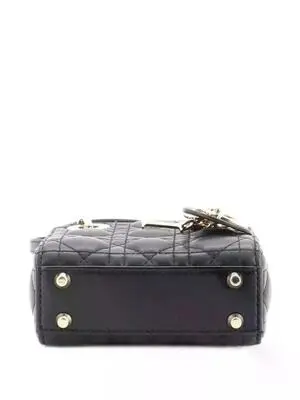 Dior Lady Bag Cannage Quilt Lambskin Micro Shoulder Bag
