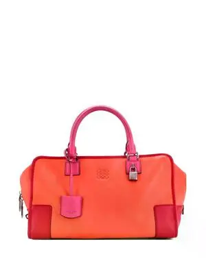 Loewe Amazona Nm Bag Leather 36 Satchel - Multicolour