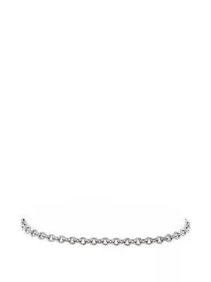 Hermès Amulettes Constance 18k White Gold With Diamonds Bracelet - Silver
