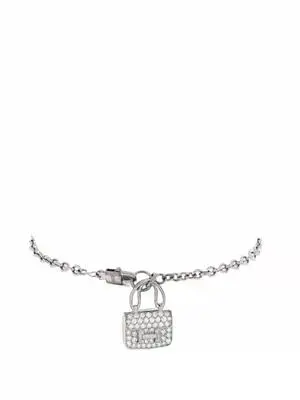 Hermès Amulettes Constance 18k White Gold With Diamonds Bracelet