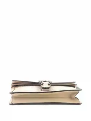 Gucci Dionysus Bag Gg Coated Canvas With Leather Small Shoulder Bag