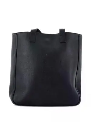 Dior Saddle Leather Tall Tote Bag
